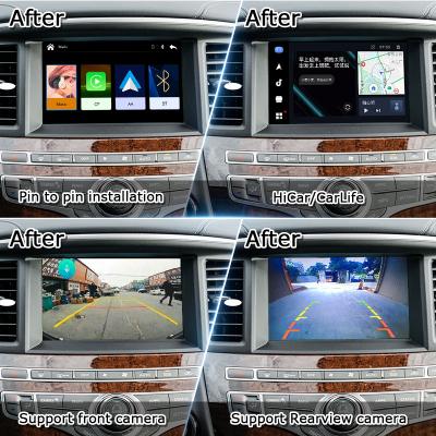 China CarPlay-Schnittstelle für Infiniti QX60 JX35 2008-2017 Car Play Upgrade Android Auto Modul, Mirroring, AC-Temperatur zu verkaufen