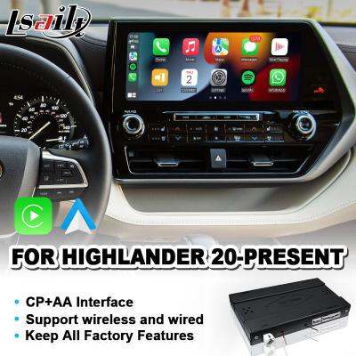 China Lsailt Wireless Android Auto Carplay Interface for 2020-Present Toyota Highlander for sale