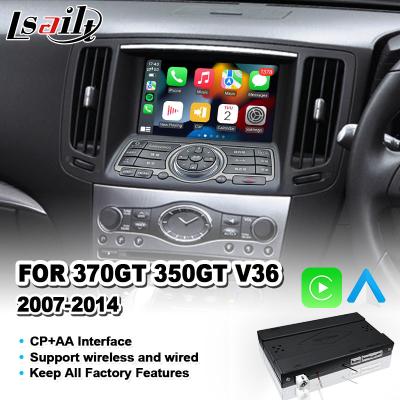 China Lsailt Wireless Android Auto Carplay Interface for 2007-2014 Nissan Skyline 370GT 350GT V36 for sale