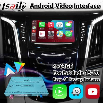 China Lsailt Android Carplay Video Interface for 2015-2020 Cadillac Escalade CUE System for sale