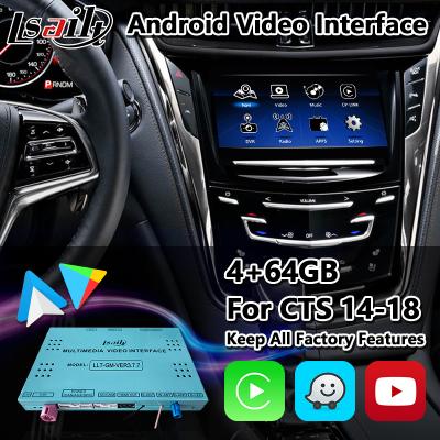 China Lsailt Android GPS Navigation Video Interface for 2013-2019 Cadillac CTS CUE System with Carplay for sale
