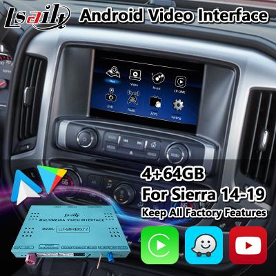 China Lsailt Android Car Navigation Video Interface for 2014-2019 GMC Sierra 1500 2500 3500 Intellilink System for sale