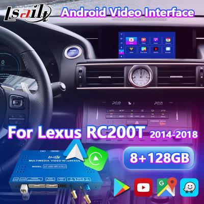 China Lsailt Android Car Video Interface for 2014-2018 Lexus RC 350 RC200t RC300h RC350 RCF RC300 for sale