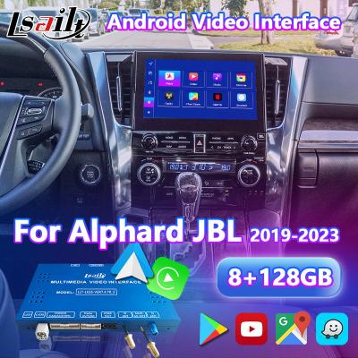 China Lsailt Android Carplay Video Interface for 2019 -2023 Toyota Alphard Vellfire JBL High Version for sale