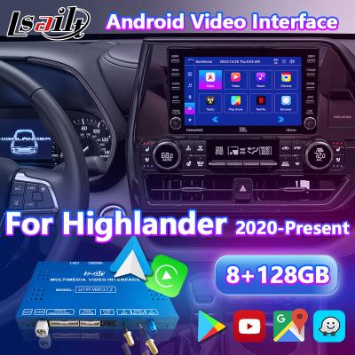 China Lsailt Android Car Navigation Multimedia Carplay Interface for 2020-Present Toyota Highlander for sale