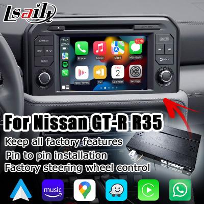 China Nissan GT-R R35 2017+ EBA OEM style Carplay Android Auto box for sale