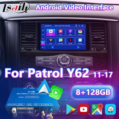 China Lsailt Android Carplay Multimedia Interface for 2011-2017 Nissan Patrol Y62 for sale
