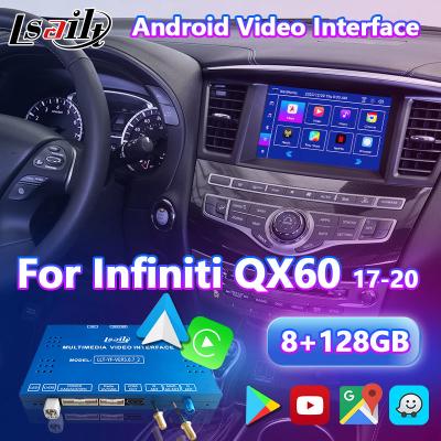 China Lsailt GPS Navigation Android Carplay Interface for 2017-2020 Infiniti QX60 for sale