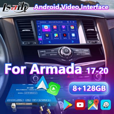 China Lsailt Android Carplay Multimedia Video Interface for 2017-2020 Nissan Armada Patrol Y62 for sale
