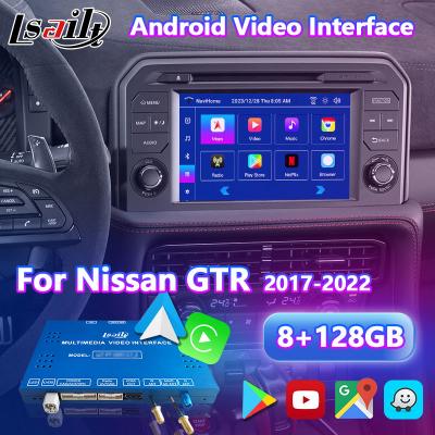 China Lsailt Android Carplay Multimedia Video Interface for 2017-2022 Nissan GTR for sale