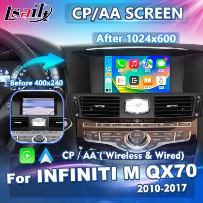 China Lsailt Wireless Android Auto Carplay Interface for Infiniti M25 M35 M30d M37 M56 M35h Y51 Q70 2010-2017 for sale