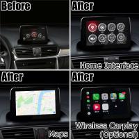 China Mazda CX-4 CX4 Multimedia Video Interface optional carplay android auto android interface for sale