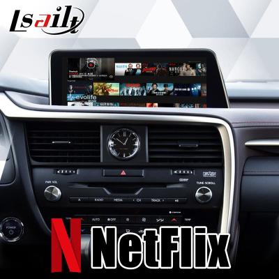 China El interfaz video de Lsailt CarPlay/Android incluyó NetFlix, YouTube, Waze, mapa de Google para Lexus 2013-2021 RX450h RX350 en venta