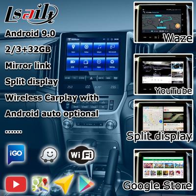Cina Bene durevole automatico di Carplay Android di aggiornamento dell'interfaccia dell'automobile del Toyota Land Cruiser LC200 video in vendita