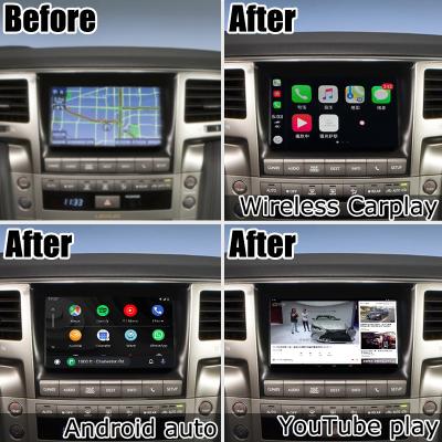 China Lexus LX570 2013-2015 Android auto carplay video interface navigation box optionl wireless carplay for sale