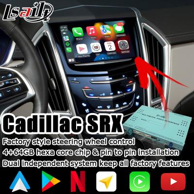 Sistema de navegación auto androide carplay de las multimedias del coche del interfaz de la SEÑAL de Cadillac SRX