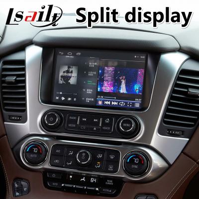 Cina Video interfaccia di Lsailt Android per navigazione di Chevrolet Suburban Carplay Navi Multimedia GPS in vendita