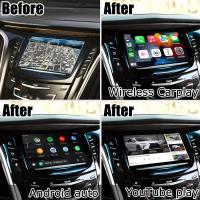 China Android auto wireless carplay navigation box video interface for Cadillac Escalade for sale