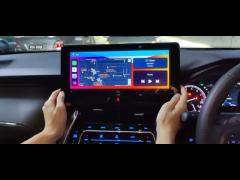Android 13 Interface de infoentretenimento Android para Toyota RAV-4 2023-Crown, Alphard, Harrier OEM Atualização de tela com sistema multimídia Android, YouTube