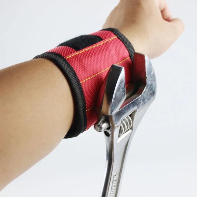 Magnetic Wristband Portable Tool Bag Strong Magnets Electrician Wrist Tool