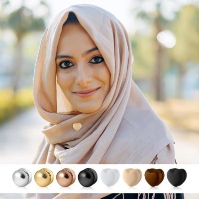 Cina 8PCS Pinless Magnetic Safety Pins For Cloth Hijab Sciarpa Sciarpa in vendita