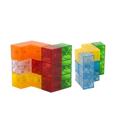 Cina Cubo di Rubik Magnetico 3D Cubo di puzzle magnetico set di 7 forme multiple per bambini in vendita