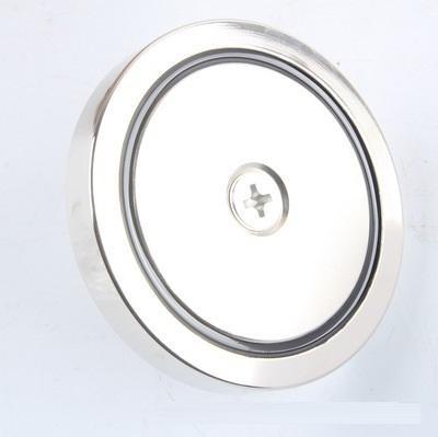 China 1000 Gauss magnetische neodymium vismagneet met oogbout voor redding Te koop