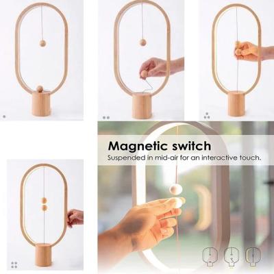 Cina 3 Livelli di luminosità Lampada di bilanciamento magnetica ricaricata con dimmer a tocco in vendita