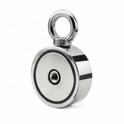 Cina Ricerca a doppio lato Magnetico Aggancio di salvataggio Magneto di pesca Nickel Plating in vendita