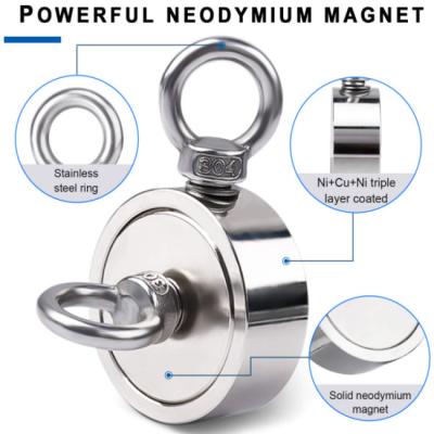 China OEM/ODM N38-N52 Neodym-Aufnahmagnet Superstarke Zugkraft zu verkaufen