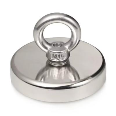 China Op maat gemaakte supersterke vismagneten Neodymium Nickel Plating Te koop