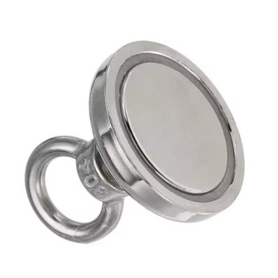 China Op maat gemaakte supersterke vismagneten Neodymium Nickel Plating Te koop