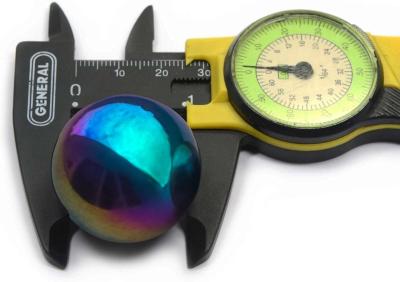 Cina 6pcs Neodimio Magneti Sfere Arcobaleno Magnetiche Palline Fidget Giocattoli Per L'ansia in vendita