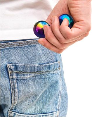 Cina 6pcs Neodimio Magneti Sfere Arcobaleno Magnetiche Palline Fidget Giocattoli Per L'ansia in vendita