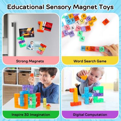 China 36PCS Neodymium Magnetic Building Blocks Toys For Toddlers Ages 4-8 for sale