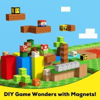 China Multicolor Magnetic Building Blocks Magic Magnetic Blocks STEM Building Game for sale