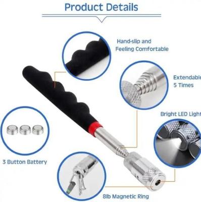 Cina Telescopic Magnetic Pen con leggero Mini Portable Magnet Pick Up Tool in vendita