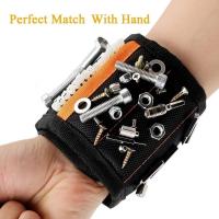 China Strong Wrist Strap Magnetic Multi Functional Tool Wristband Nail for sale