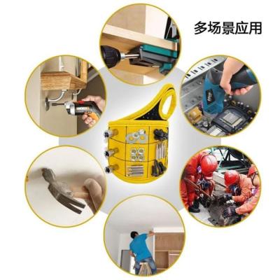 Cina Protezione del lavoro Bracciale magnetico per la presa di viti per la trivellazione di pezzi di foratura Chiodi cinture per il posatore di utensili per polsi in vendita
