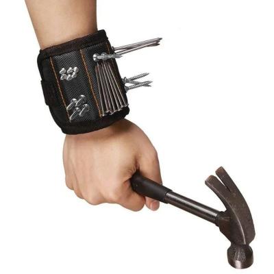 Cina Borsa per utensili multifunzionale di tessuto di nylon braccialetto magnetico portautensili Borsa per utensili per elettricisti in vendita
