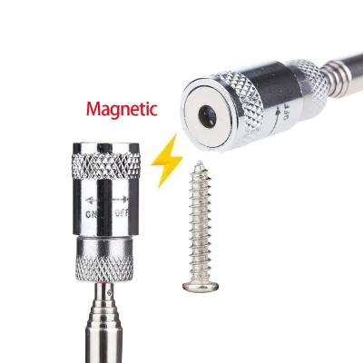 Cina Penna magnetica telescopica con strumento di raccolta leggero portatile a magnete strumento estensibile a lunga portata per raccogliere attrezzi in vendita