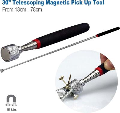 Cina Telescopio specchio di ispezione kit di attrezzature di raccolta magnetica con luce a LED per la riparazione di auto in vendita