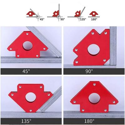 China Sweiswerk Hulpmagnetische houder Sterke magneet 3-hoek pijl positioner Power Soldering Specialiteit Locator Tool Te koop
