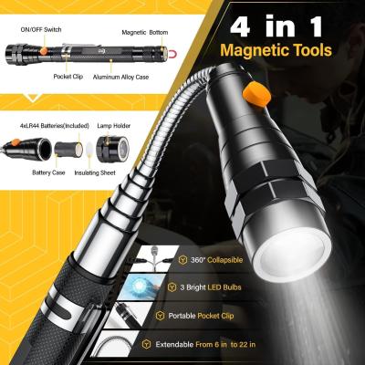 Cina Set di attrezzi per il ritiro magnetico con 3 luci a LED in vendita