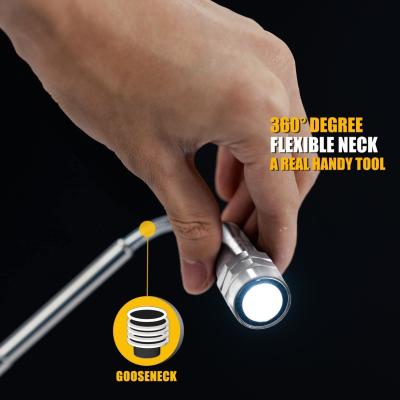 Cina Strumento di raccolta magnetica con 3 luci a LED (argento) in vendita