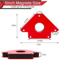 China Arrow Welding Magnet, Welding Magnet Set for Metal Working for sale