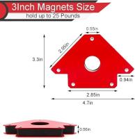 China Arrow Welding Magnet, Welding Magnet Set for Metal Working for sale