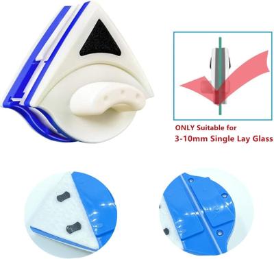 Cina Pulizzatore di finestre a doppio lato in plastica con doppio vetro in vendita