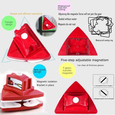 Cina Pulizzatore di finestre magnetico regolabile per la pulizia di finestre di grattacieli in vendita
