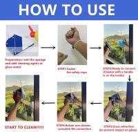 China Magnetic Window Cleaner Double Sided Window Glass Wiper for sale